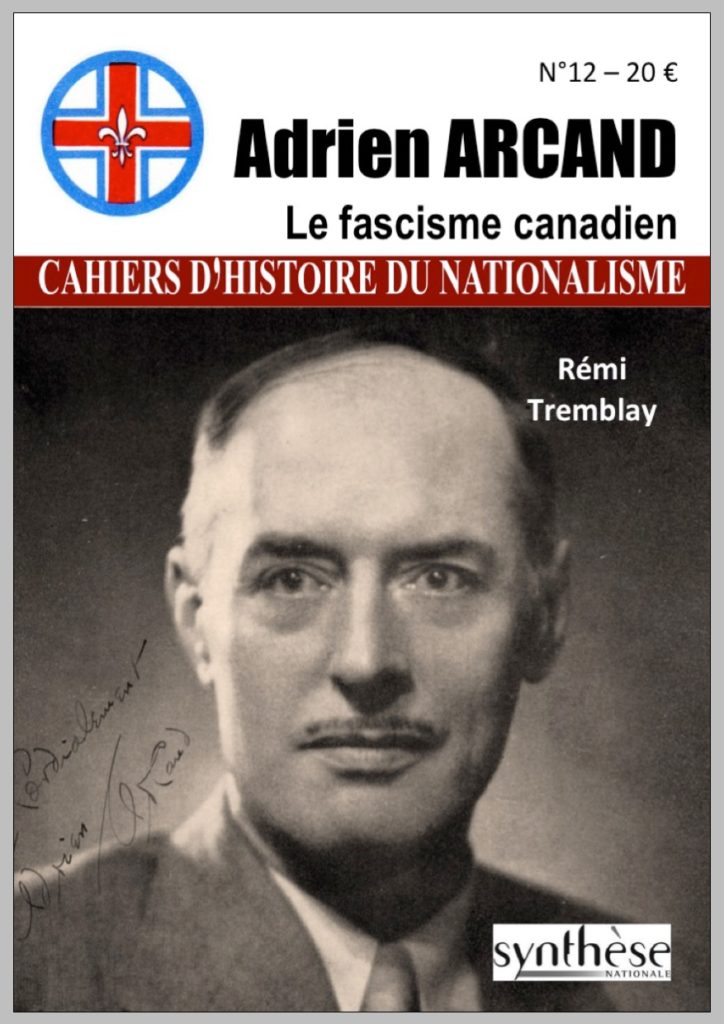 CHN 12 : Adrien Arcand, le fascisme canadien - Synthese Editions
